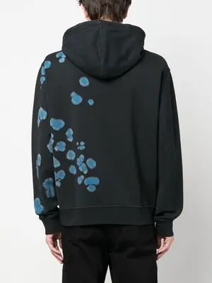 Dsquared2 Dye-print Cotton Hoodie