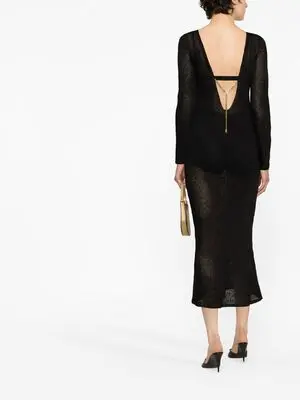 TOM FORD Fine-knit Midi Dress