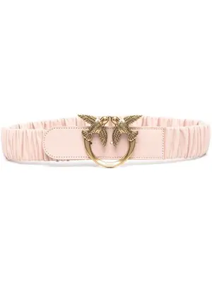 Pinko Love Birds Buckle Belt - Pink