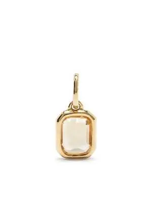 WE BY WHITEBIRD 18kt Yellow Dancing Drop Citrine Pendant - Gold