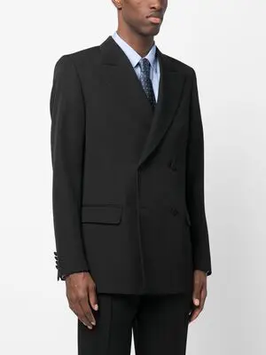 LANVIN Double-breasted Wool Blazer