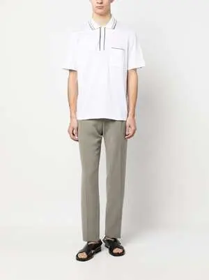 PT TORINO Pressed-crease Trousers