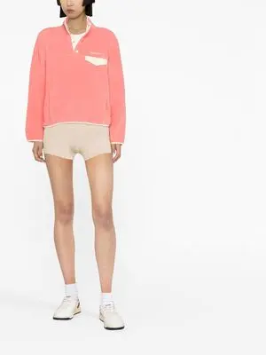 SPORTY & RICH Logo-embroidered Sweatshirt - Pink