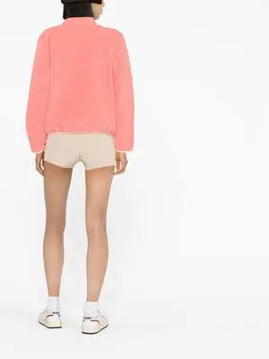 SPORTY & RICH Logo-embroidered Sweatshirt - Pink