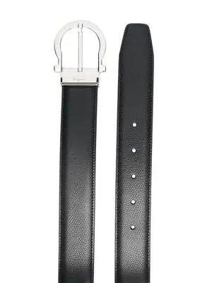 FERRAGAMO Leather Buckle Belt