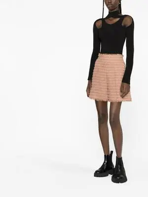 Balmain Tweed Tailored Shorts - Neutrals