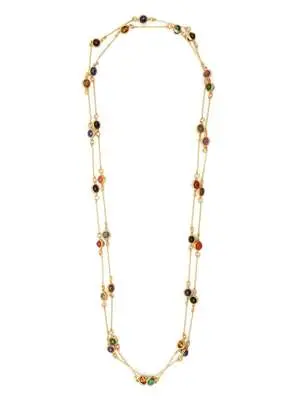 Sylvia Toledano Faceted Candie-plated Pendant - Gold