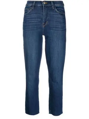 L'Agence High-rise Straight-leg Jeans