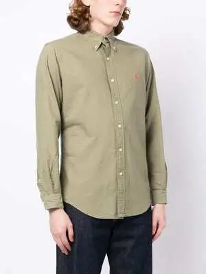 Polo Ralph Lauren Polo Pony-motif Detail Shirt - Green