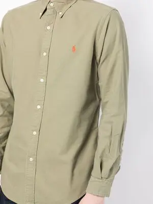 Polo Ralph Lauren Polo Pony-motif Detail Shirt - Green