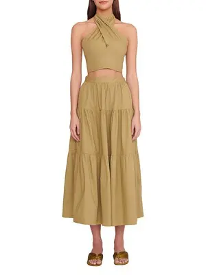 Staud Kai Cropped Tank Top