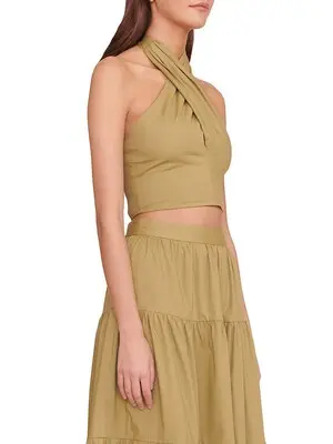 Staud Kai Cropped Tank Top