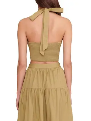 Staud Kai Cropped Tank Top