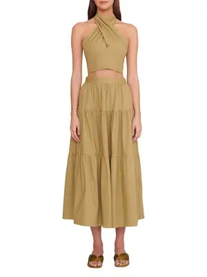 Staud Kai Cropped Tank Top