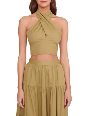Staud Kai Cropped Tank Top