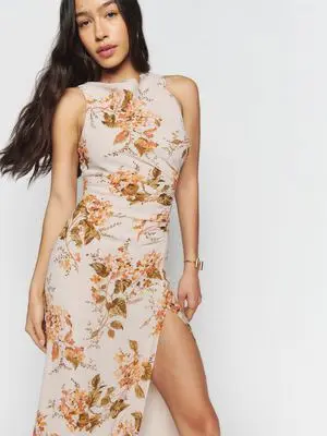REFORMATION Senna Midi Dress Bella
