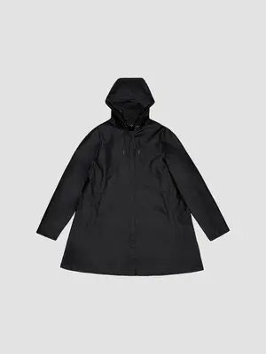 Rains A-line W Jacket - Black