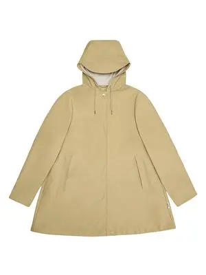 Rains A-line W Jacket Sand