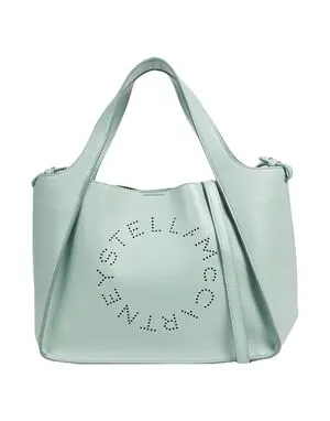 Stella McCartney Woman Handbag Sage Green Size - Polyurethane, Polyester Sky Blue