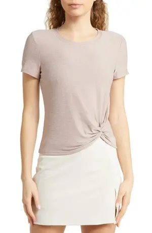Beyond Yoga Featherweight Twist Detail T-shirt