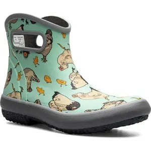 Bogs Patch Waterproof Rain Boots - Aqua Multi