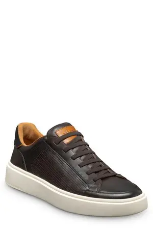 Allen Edmonds Oliver Leather Sneakers - Espresso