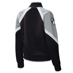 STARTER Brooklyn Nets Slam Dunk Raglan Full-zip Track Jacket