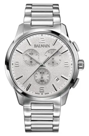 BALMAIN WATCHES Balmain Madrigal Chronograph Bracelet Watch - Stainless Steel