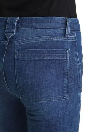 FRAME Trapunto St. Le High Flare Jeans