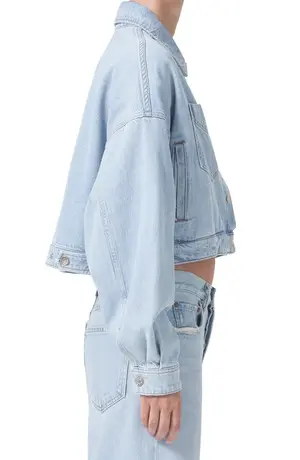 AGOLDE Hera Crop Denim Jacket