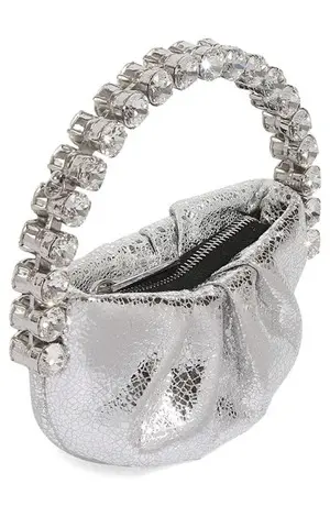 L’ALINGI Micro Eternity Crystal Top Handle Bag