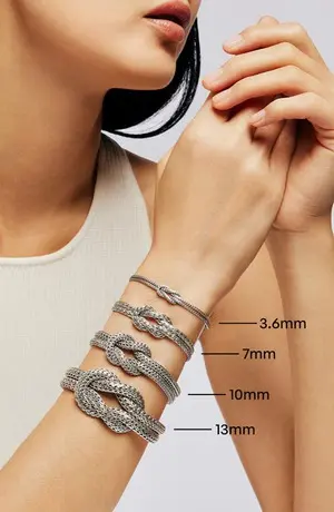 John Hardy Love Knot Bracelet - Silver