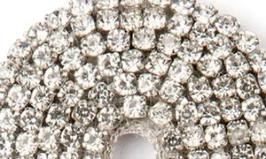 Deepa Gurnani Warren Crystal Drop Earrings