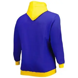 Mitchell & Ness Gold Los Angeles Rams Big & Tall Big Face Pullover Hoodie