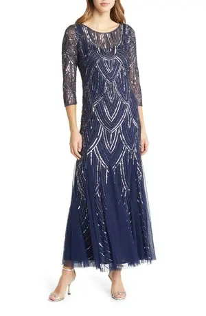 Pisarro Nights Paneled Evening Dresses