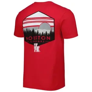 IMAGE ONE Houston Cougars Landscape Shield T-shirt