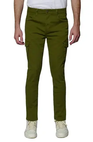 Monfrère Preston Slim Fit Cargo Jeans - Army