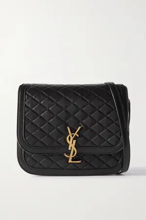 Saint Laurent Solferino Medium Quilted Leather Shoulder Bag