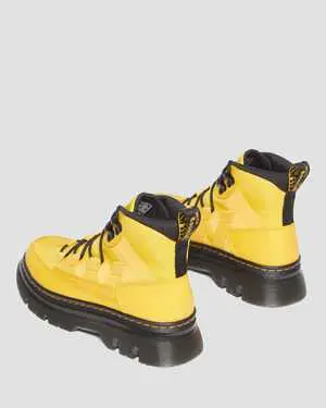 Dr. Martens Boury Nylon & Leather Casual Boots In Yellow  display picture 2