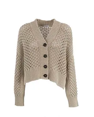Brunello Cucinelli Ajour Cardigan