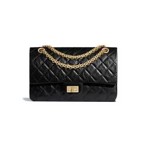Chanel 2.55 Handbag Aged Calfskin & Gold-tone Metal — Fashion