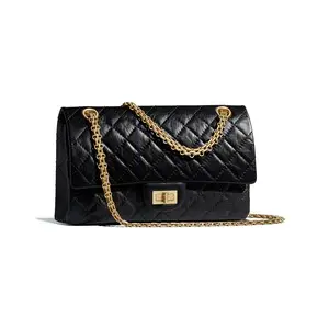 Chanel 2.55 Handbag Aged Calfskin & Gold-tone Metal — Fashion