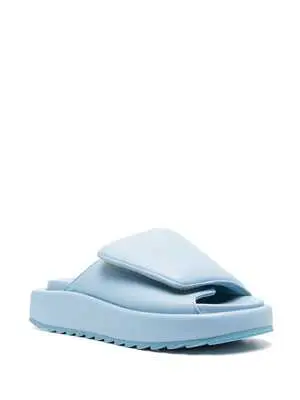 GIABORGHINI Gia Touch Strap Slides - Blue