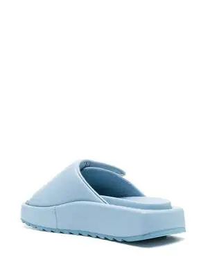 GIABORGHINI Gia Touch Strap Slides - Blue