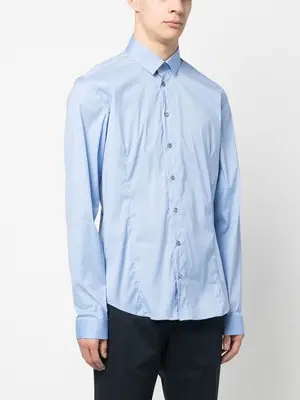 Patrizia Pepe Slim-fit Shirt - Blue