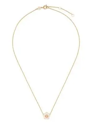Tory Burch Kira Flower-pendant Necklace
