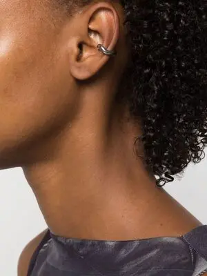 Charlotte Chesnais Wave Earring Cuff - Silver