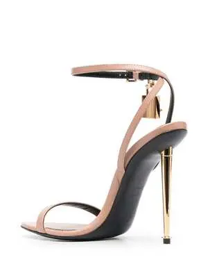 TOM FORD Padlock 120mm Leather Sandals