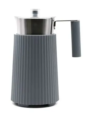 ALESSI Plissé Multi-function Milk Frother - Blue