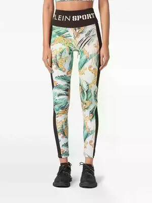 PLEIN SPORT Graphic-print Leggings